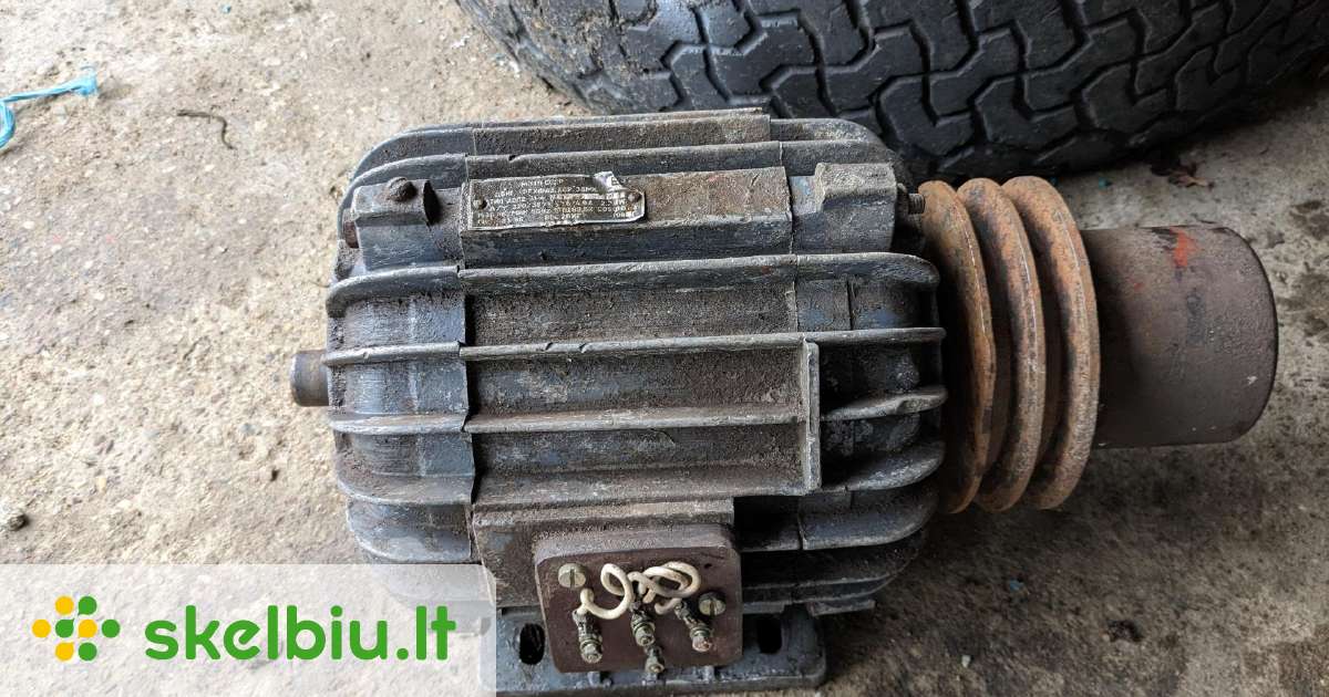 Trifaziai el. varikliai - Skelbiu.lt