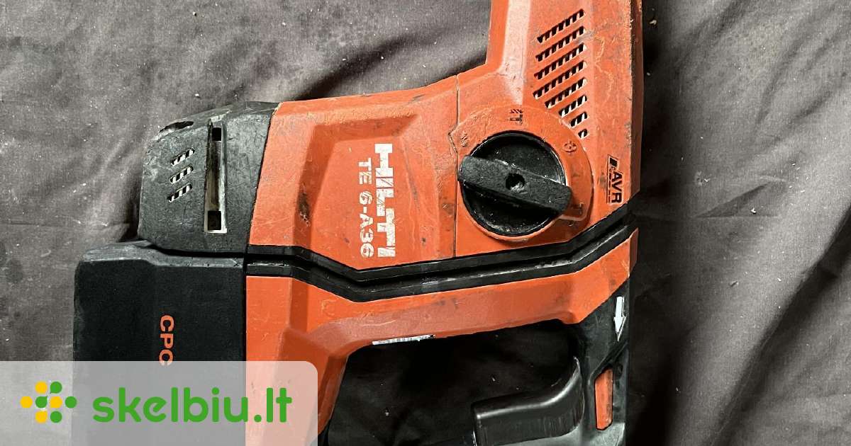 Parduodamas Hilti Te 6-a36 - Skelbiu.lt