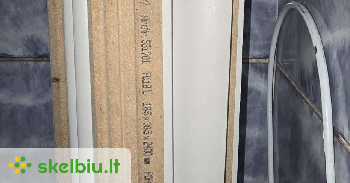 Naujos Mdf grinduostės, plintusai, apvadai. 48m - Skelbiu.lt