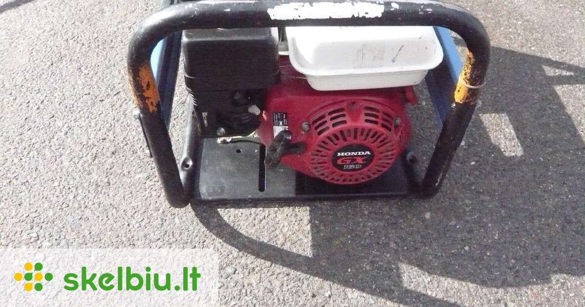 elektros generatoriai naudoti skelbimai - Skelbiu.lt