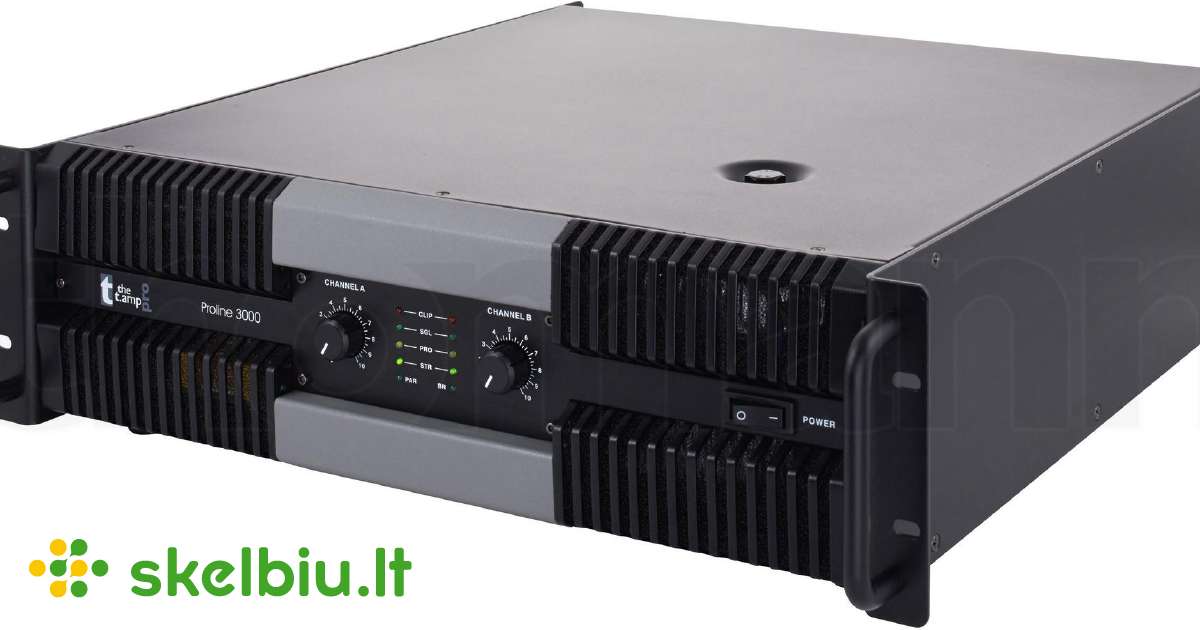 The t.amp Proline 3000 - Skelbiu.lt