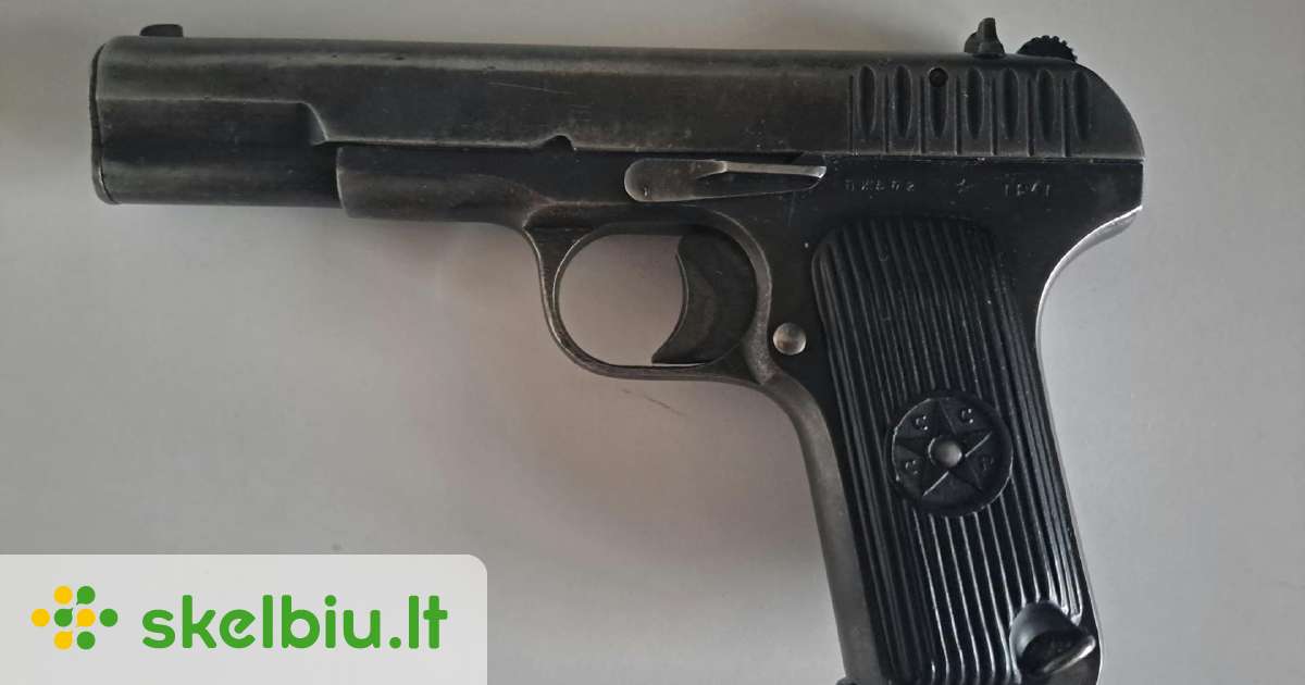 Pistoletas TT 7,62x25 Tokarev 1941m - Skelbiu.lt