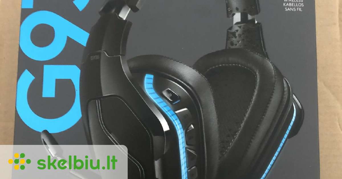 Logitech Ausines G935 belaides + ideklas dovanu - Skelbiu.lt