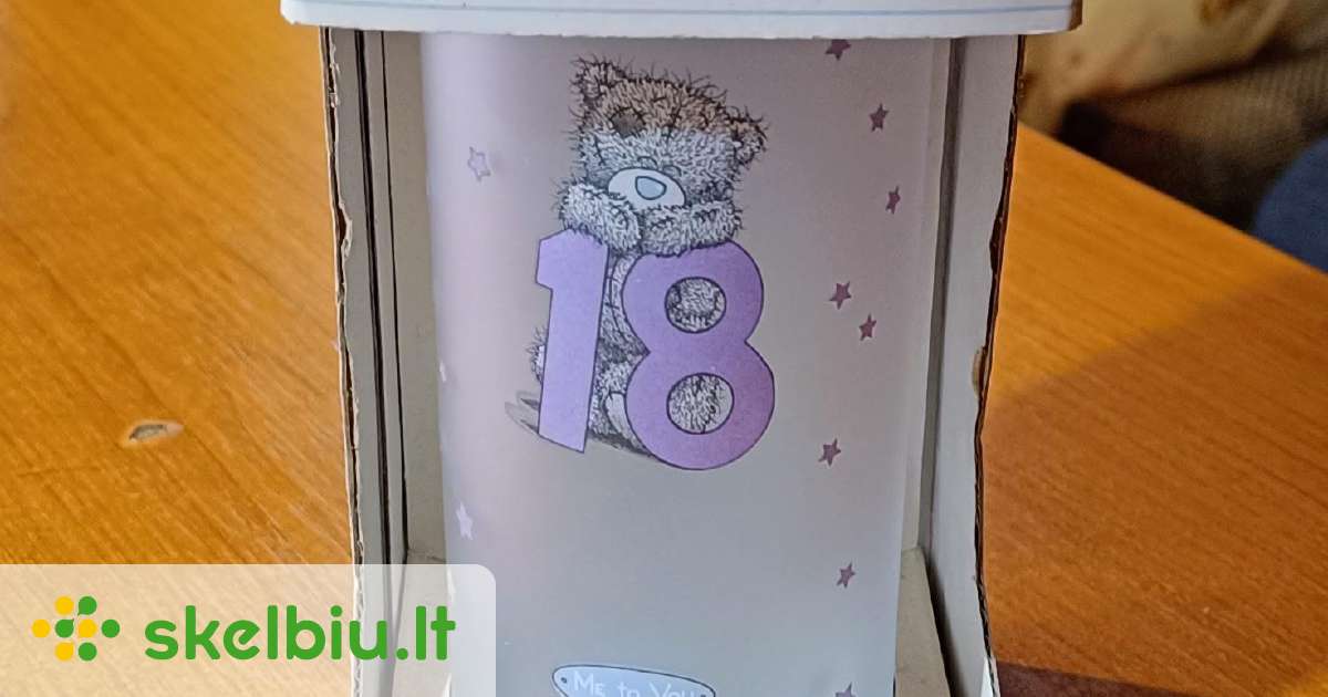 18 gimtadienio dovana - stiklinė - Skelbiu.lt