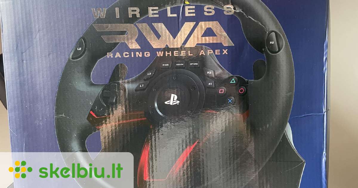 Hori wireless Rwa racing wheel apex - Skelbiu.lt