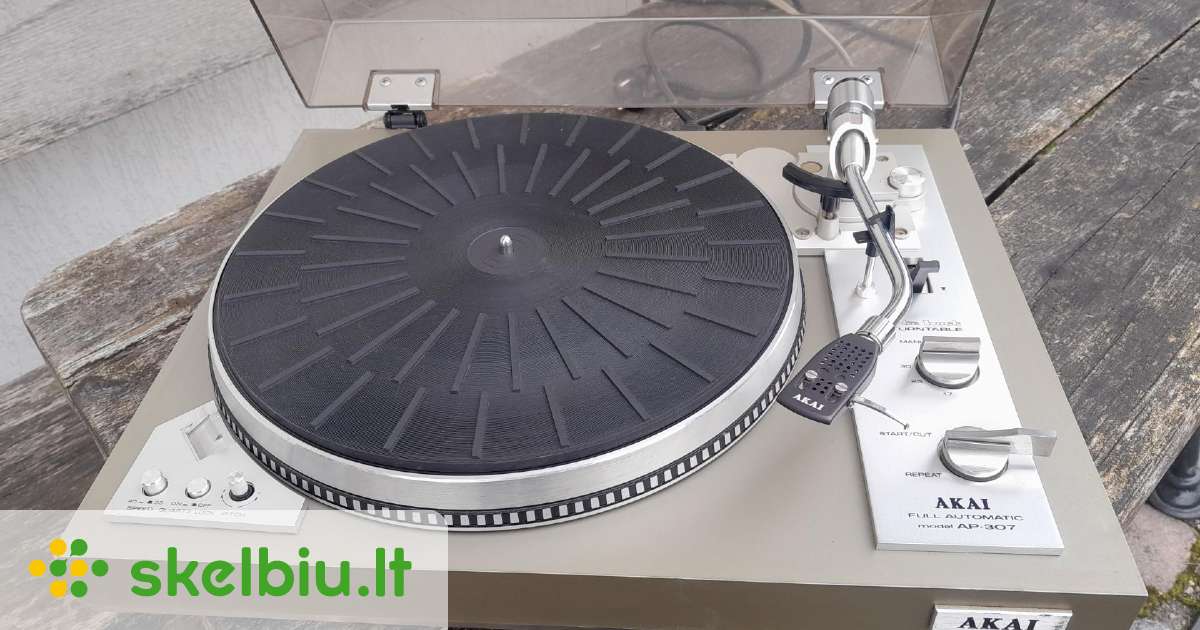 Akai Ap-307 plokštelių grotuvas! - Skelbiu.lt