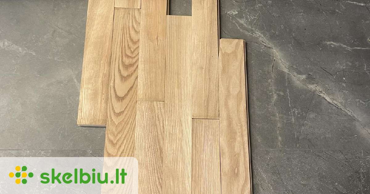 Naturalus Uosio parketas be saku, naujas - Skelbiu.lt