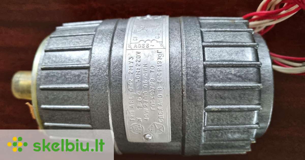 Asinchroninis elektros variklis - Skelbiu.lt