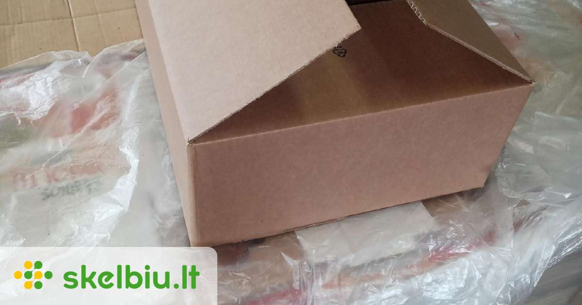 Kartoninės pakavimo dėžės - Skelbiu.lt