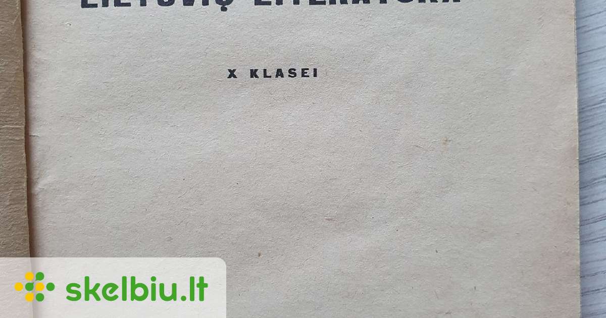 Antikvari ė knyga - Skelbiu.lt