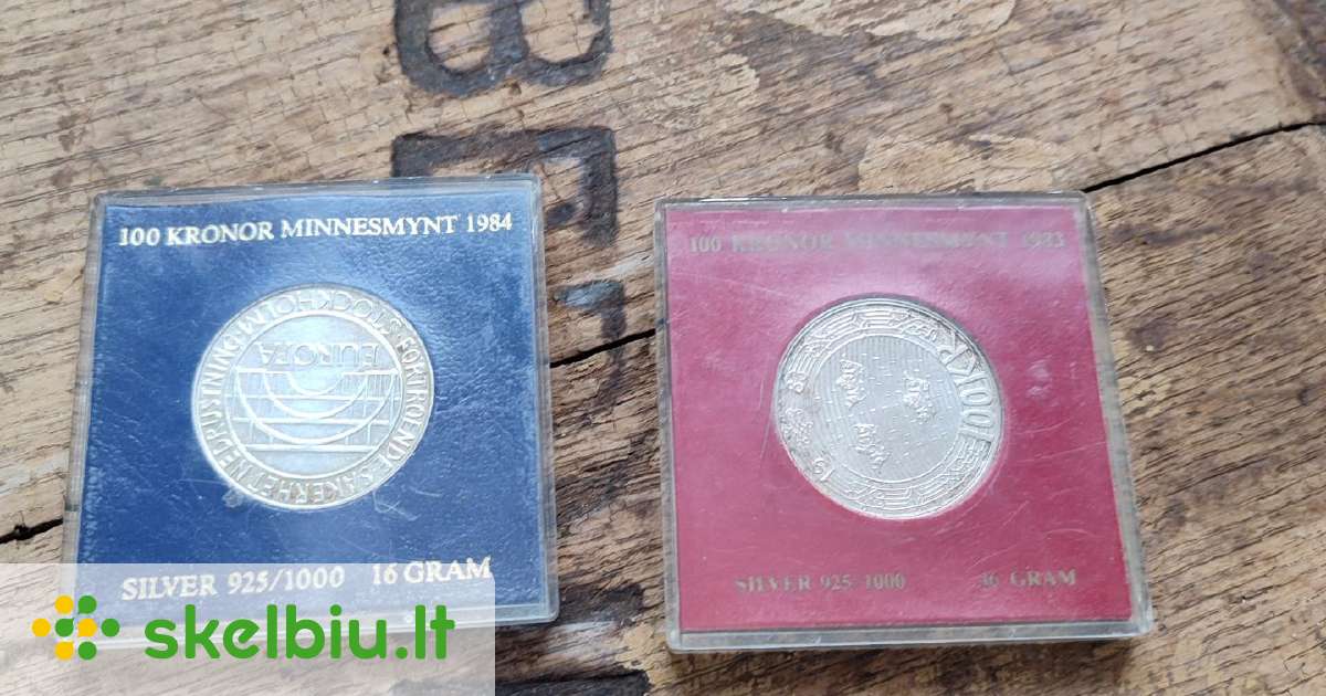 Sidabrinės monetos - Skelbiu.lt