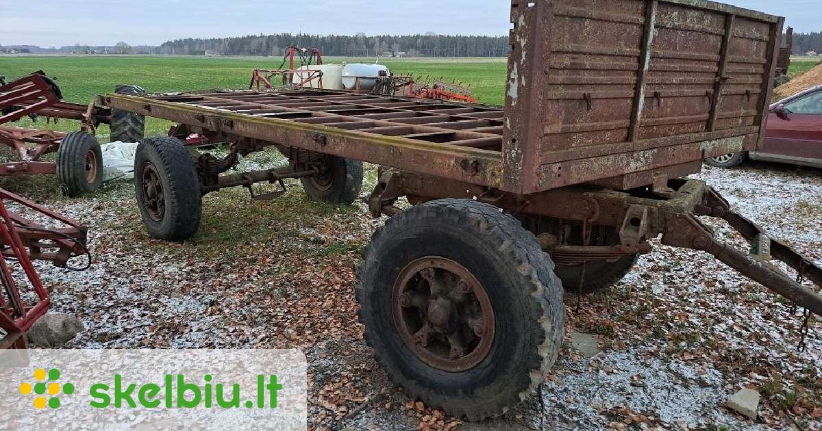 Traktorine priekaba, platforma Mazine - Skelbiu.lt