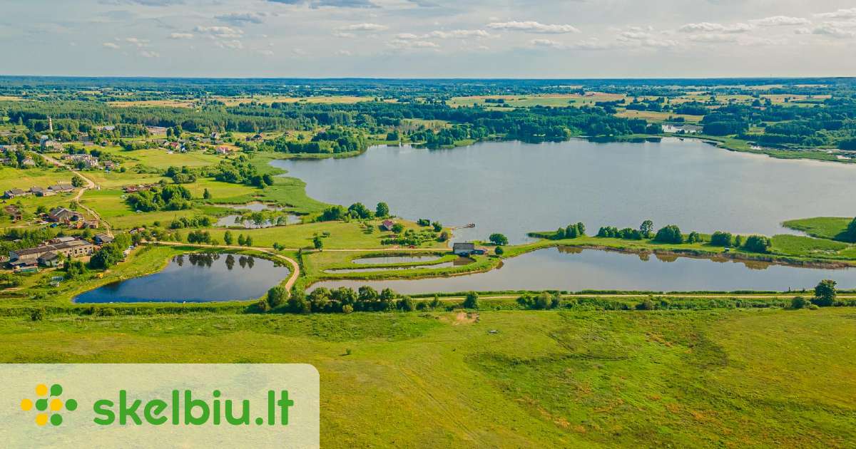 Sodyba prie ezero kartu su zuvivaisos tvenkiniais! - Skelbiu.lt
