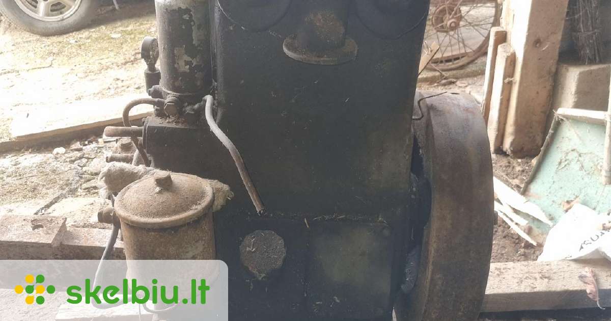 Antikvarinis Dyzelinis Variklis - Skelbiu.lt