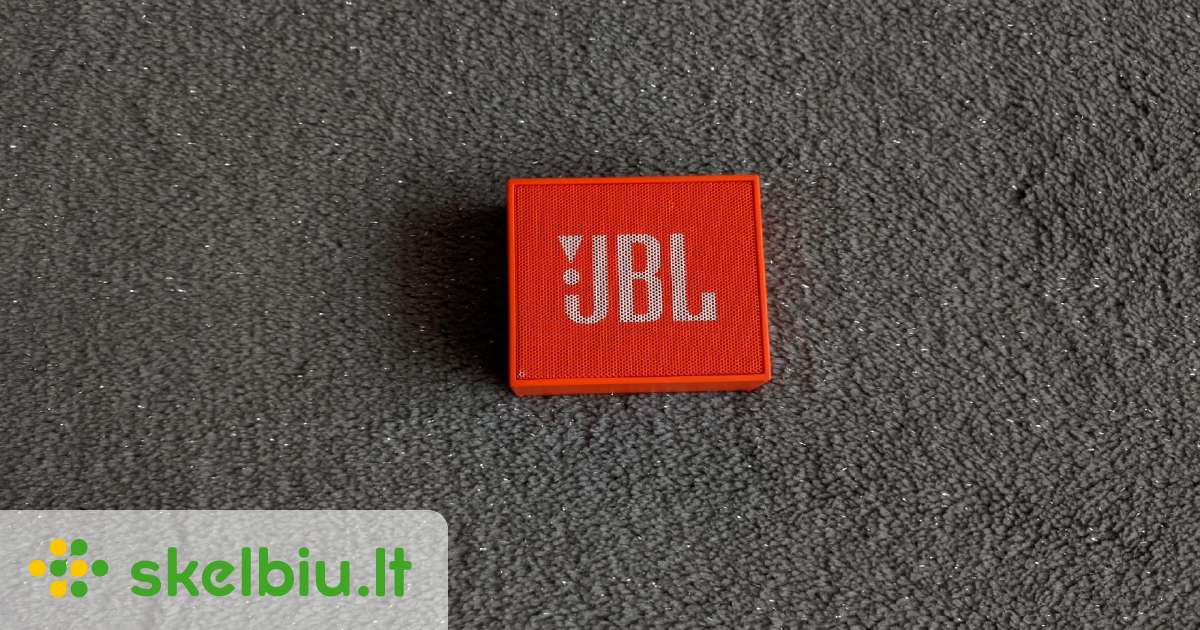 Jbl Go 1 - Skelbiu.lt