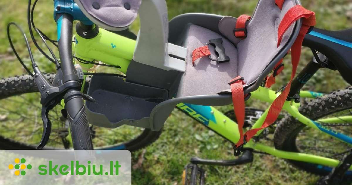 Vaikiška dviračio kėdutė ant rėmo Weeride - Skelbiu.lt