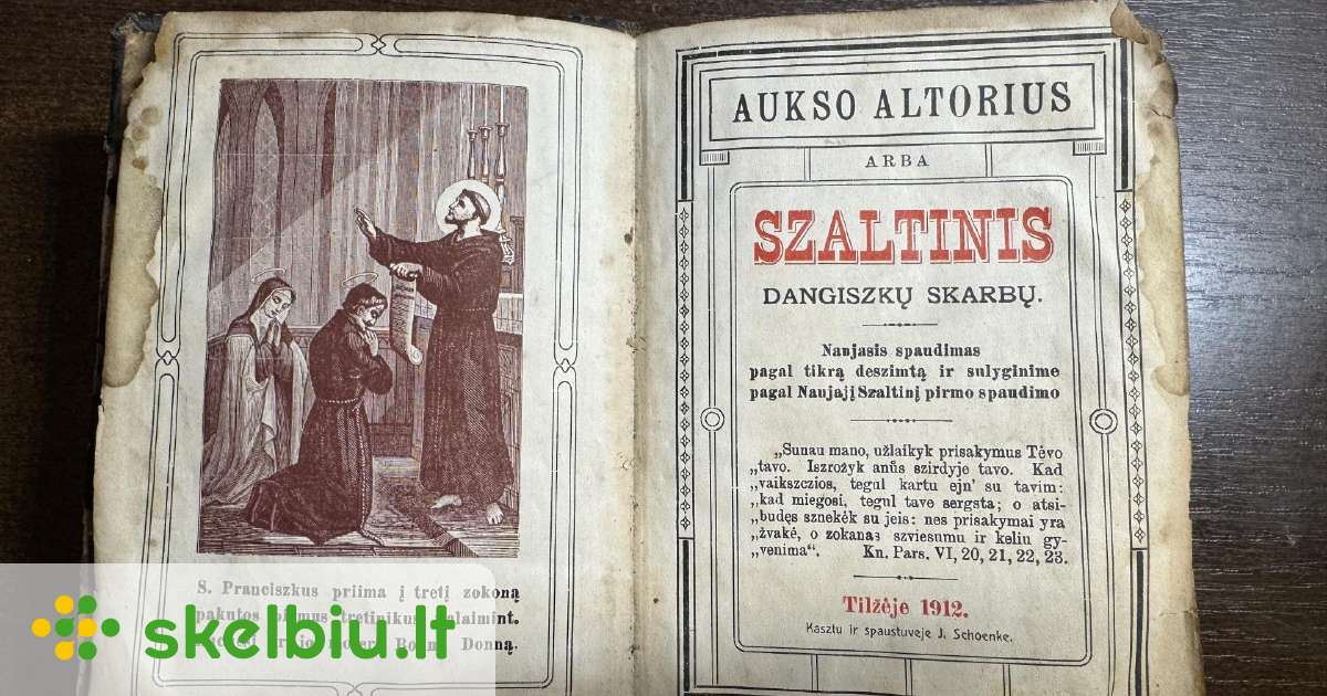 Aukso altorius - Szaltinis 1878 - Skelbiu.lt
