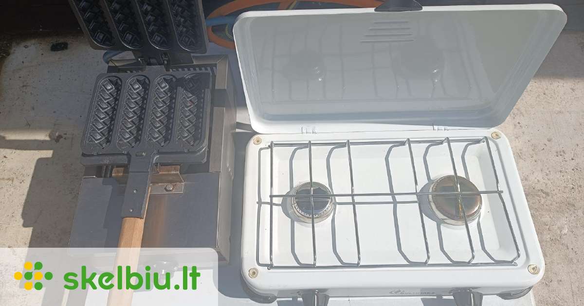 Vaflinė ir viryklė + dovana - Skelbiu.lt