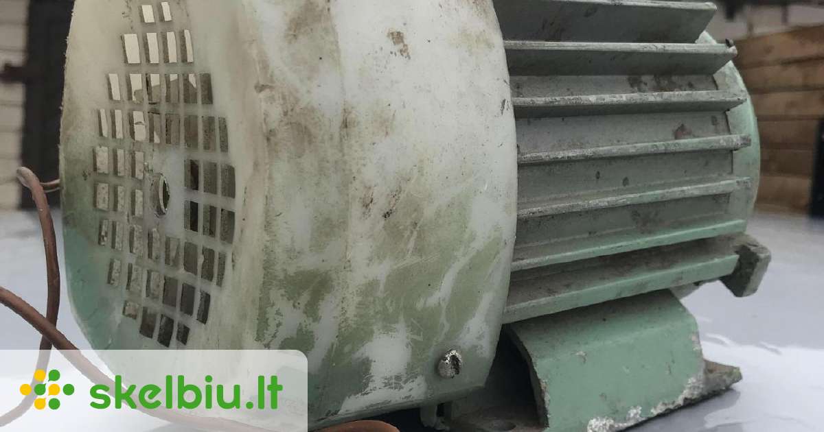 Trifazis elektros variklis - Skelbiu.lt