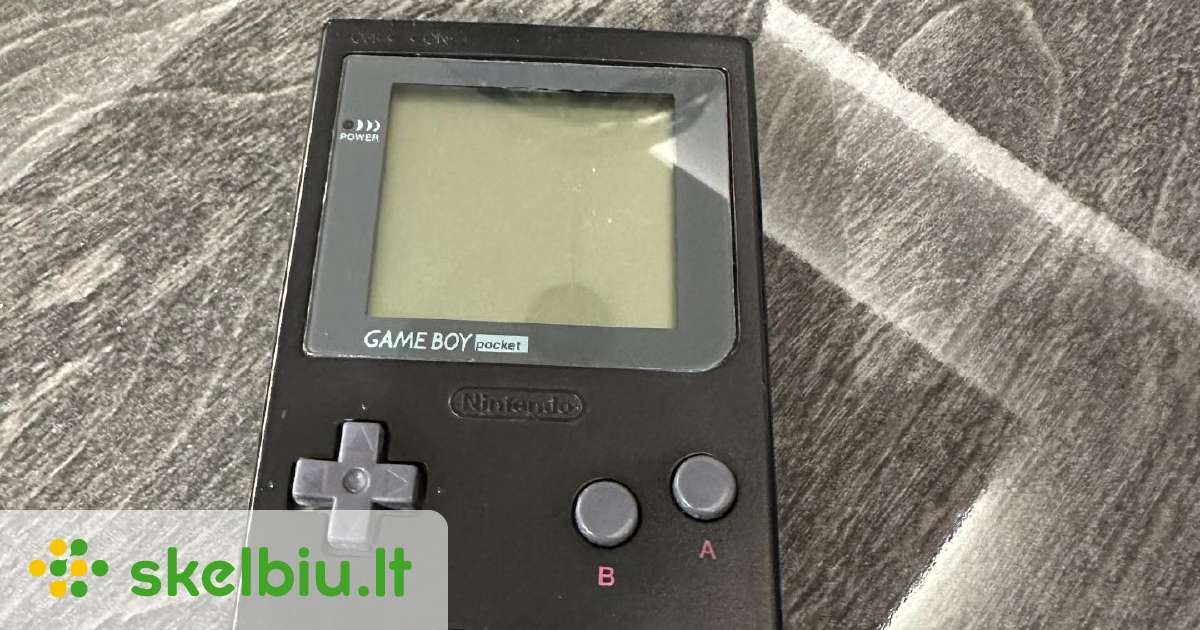 Game Boy pocket - Skelbiu.lt