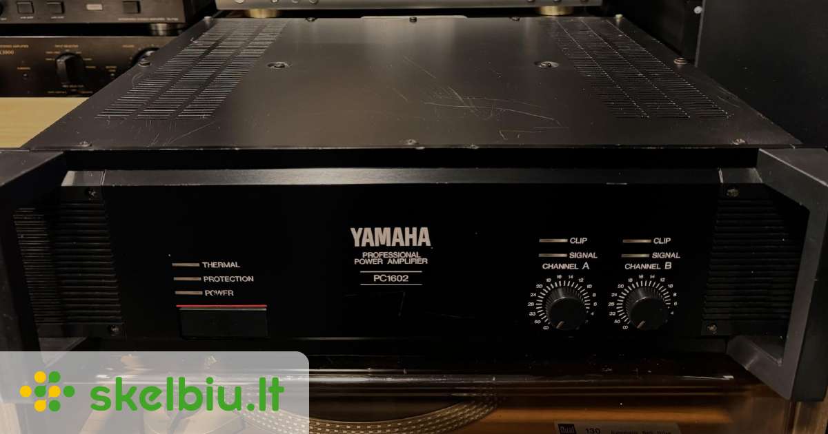 Yamaha pc1602 / stiprintuvai - Skelbiu.lt