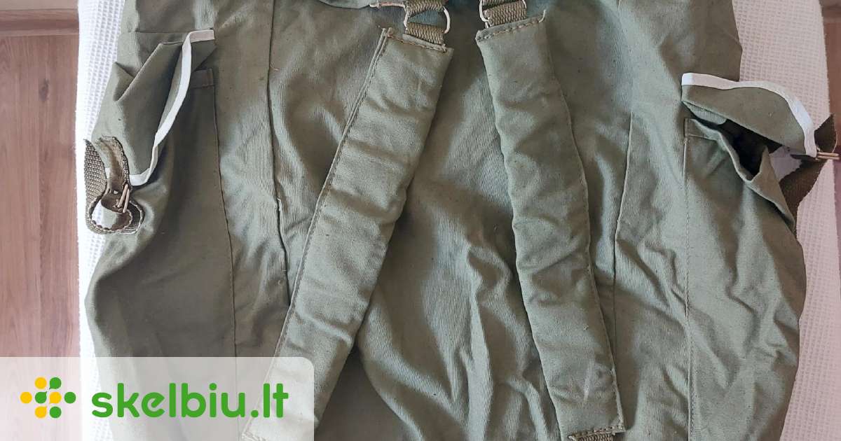 Ukrainietiškos brezent. kuprinės iš taryb. laikų - Skelbiu.lt