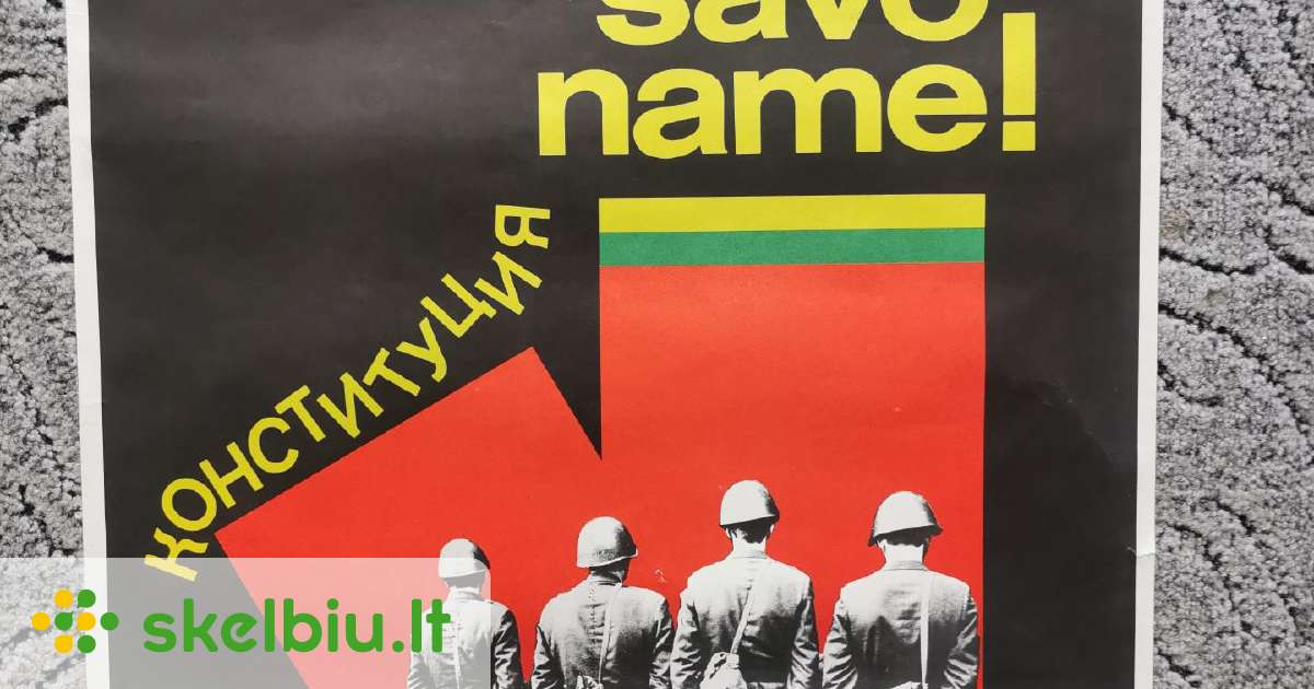 Plakatai - Skelbiu.lt