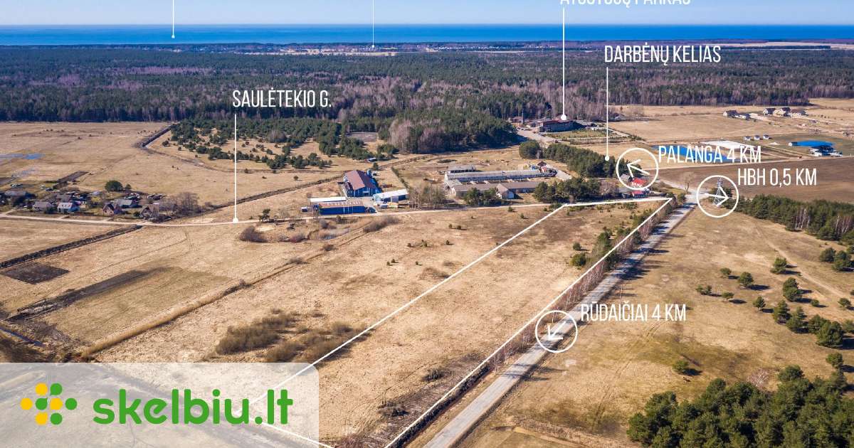 Sklypas šalia Palangos - Skelbiu.lt