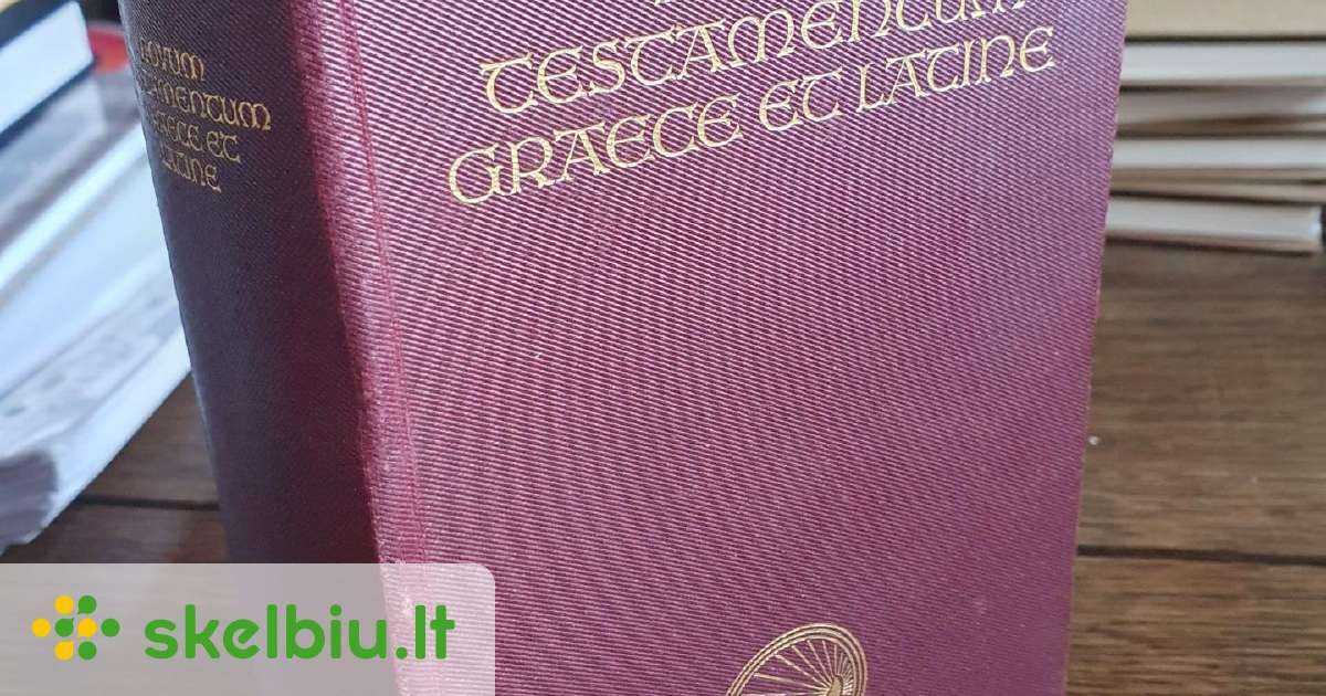 Nt graikiškai ir lotyniškai - Skelbiu.lt