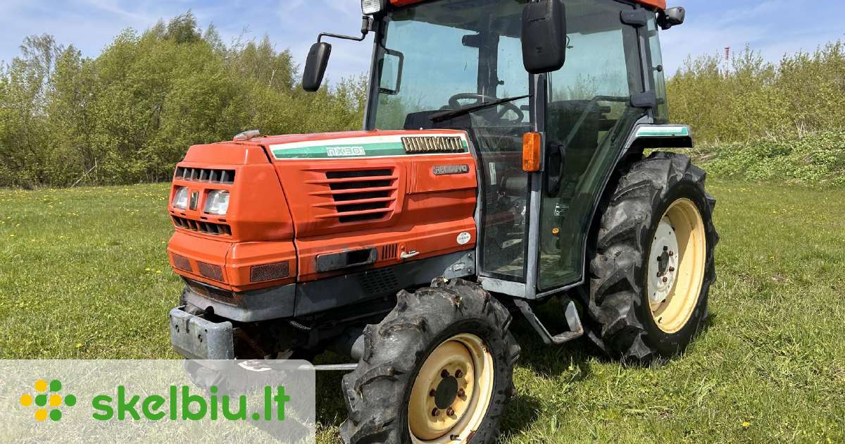 Japoniški mini traktoriai su kabina - Skelbiu.lt