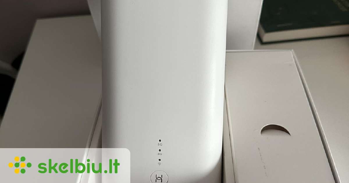 huawei 5g marsrutizatorius skelbimai - Skelbiu.lt