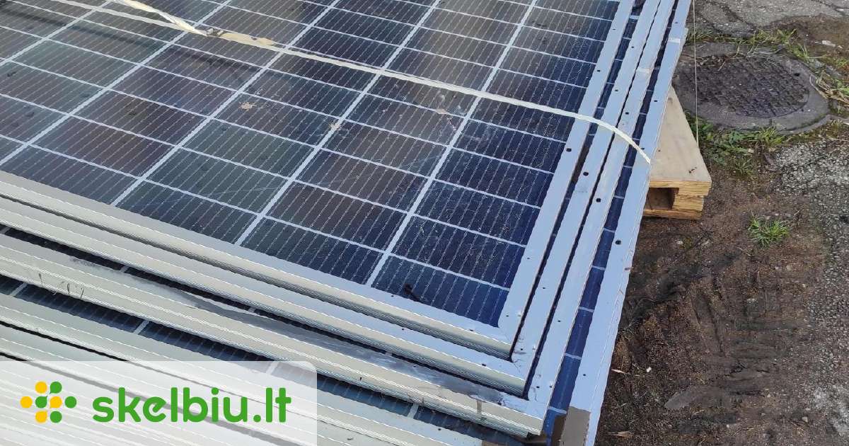 dvipusiai saules moduliai skelbimai - Skelbiu.lt