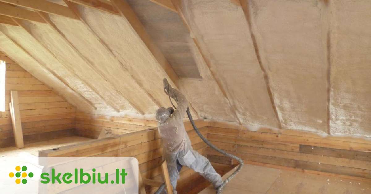 Oro tarpo šiltinimas ir namu šiltinimas nuo 65 eu - Skelbiu.lt