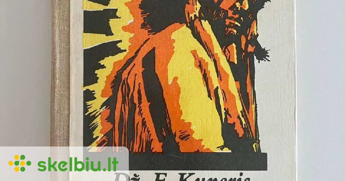 Dž. Kuperis "Paskutinis mohikanas" - Skelbiu.lt