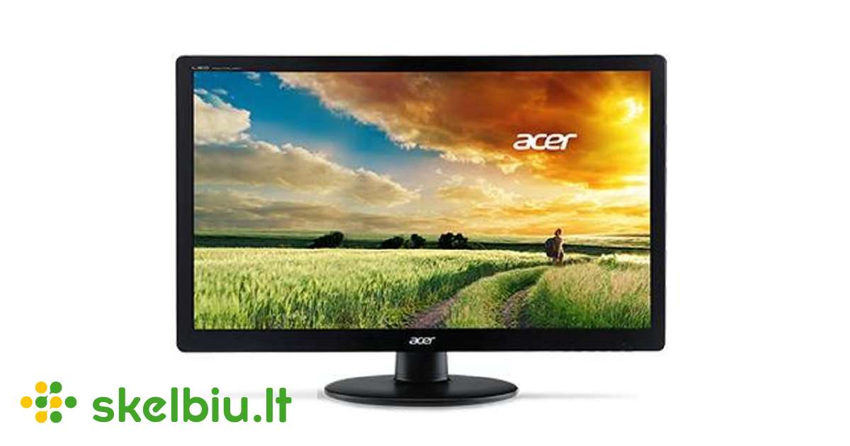 Acer V203h monitorius 20'coliu - Skelbiu.lt