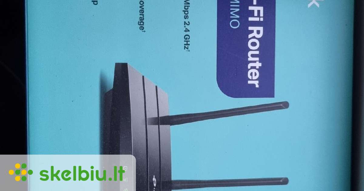 Maršrutizatorius (routeris) - Skelbiu.lt