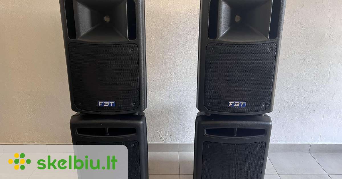 Fbt Maxx aktyvi garso sistema - Skelbiu.lt