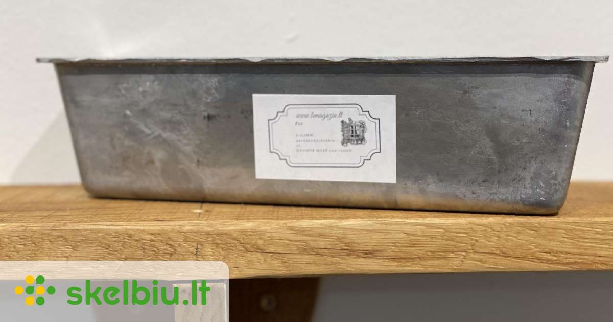 Sovietinio stiliaus duonos kepimo formos F12 - Skelbiu.lt