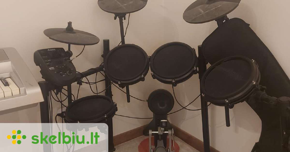 Elektriniai bugnai, alesis mix mesh kit - Skelbiu.lt