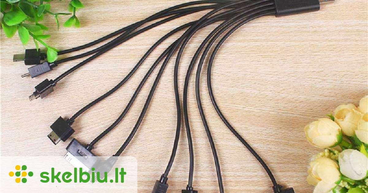 Usb adapteriai: „10 viename“ ir „4 viename" - Skelbiu.lt