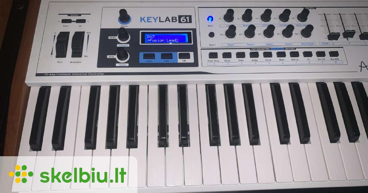 Arturia Keylab 61 Mk1 - Skelbiu.lt