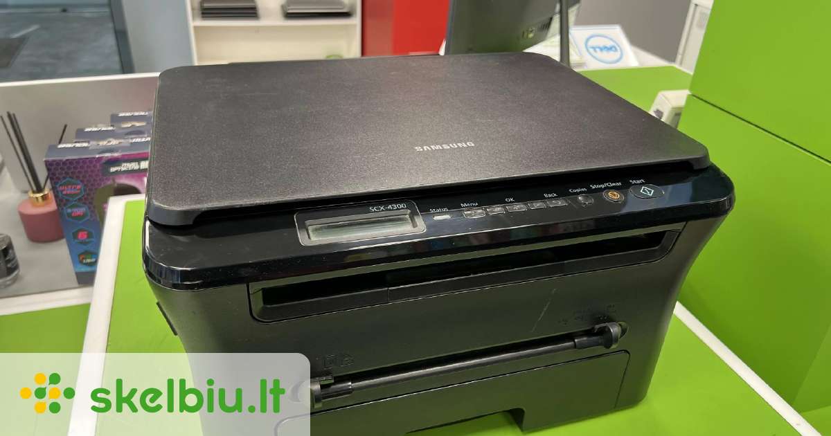 samsung scx 4300 skelbimai - Skelbiu.lt