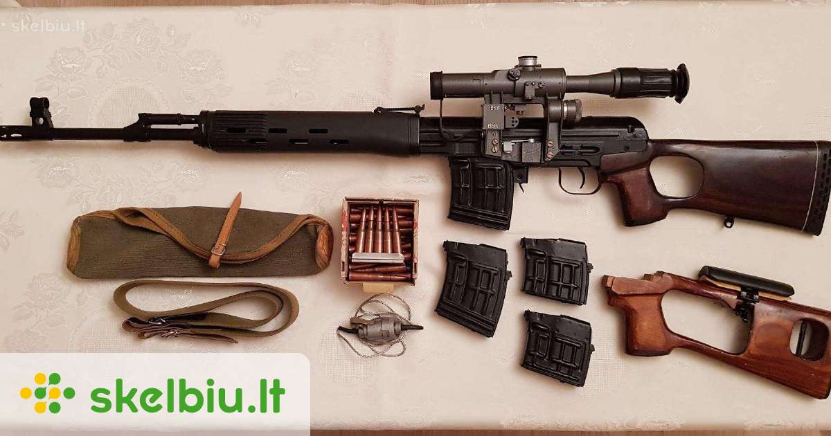 Tigr (Svd) 7.62x54r - Skelbiu.lt