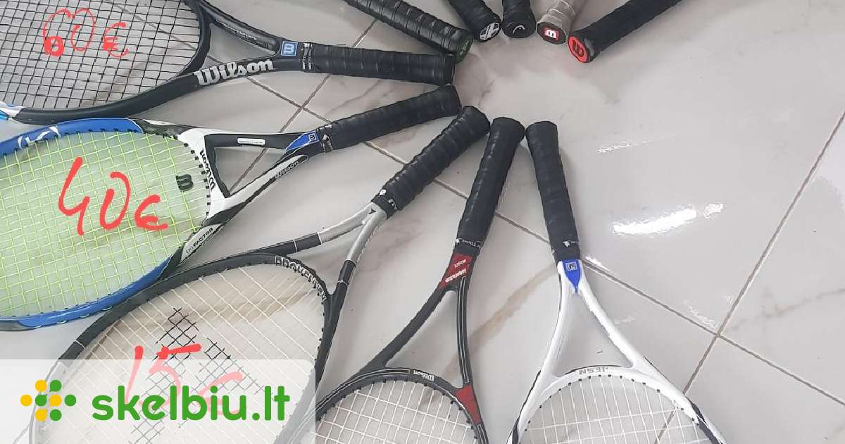 Naudotos teniso raketės - Skelbiu.lt