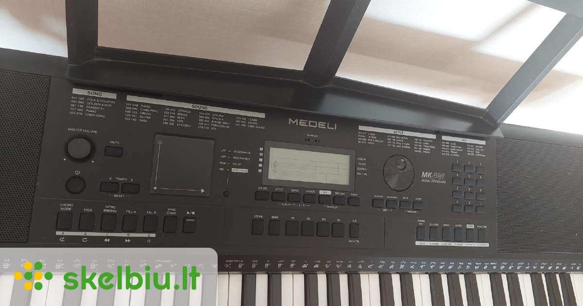 sintezatorius medeli skelbimai - Skelbiu.lt