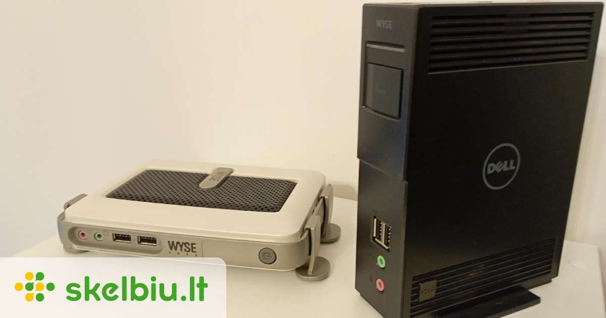 Dell Wyse P45 Zero Client ir Wyse S10 902110-02l - Skelbiu.lt