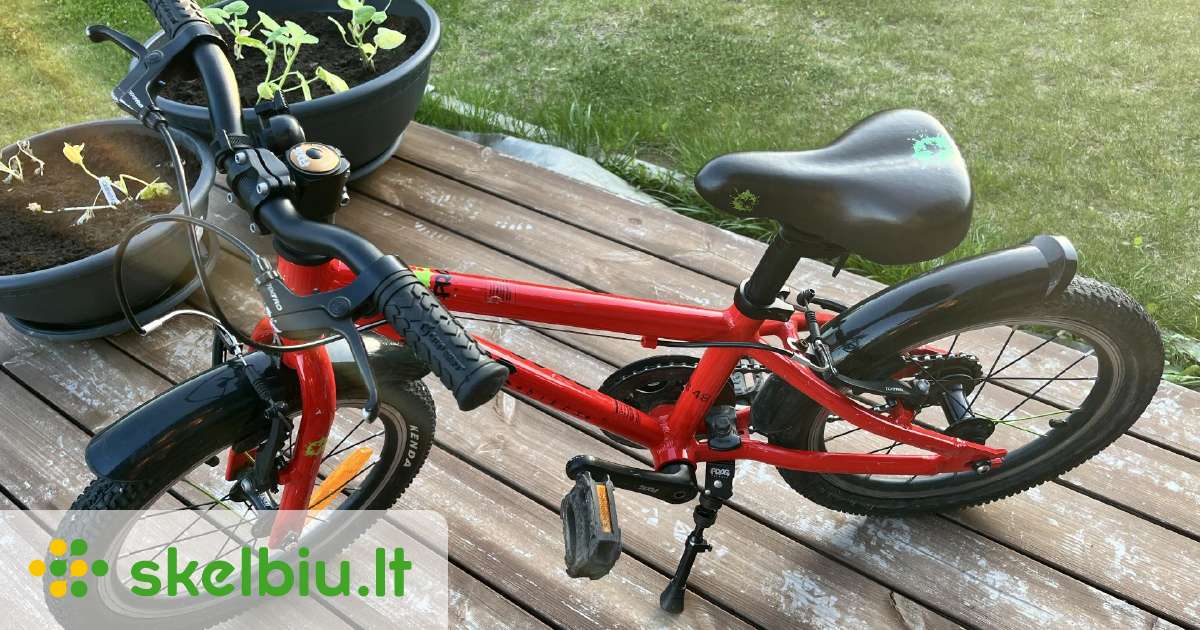 Vaikiškas dviratis Frog 48 - Skelbiu.lt