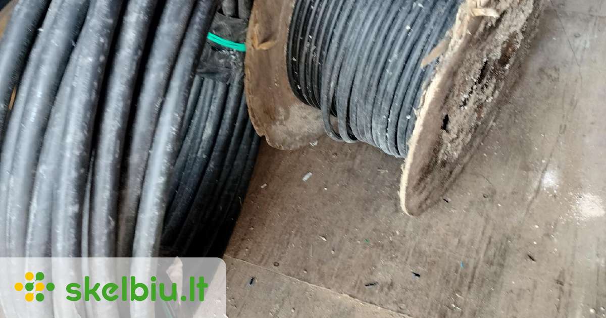 Elektros kabelis varinis, požeminis, 4-ių ir 5-ių, - Skelbiu.lt
