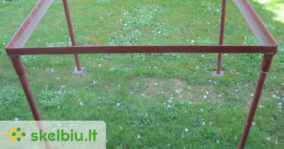 Metalinis stelažas Ibc vandens talpyklai pakelti - Skelbiu.lt