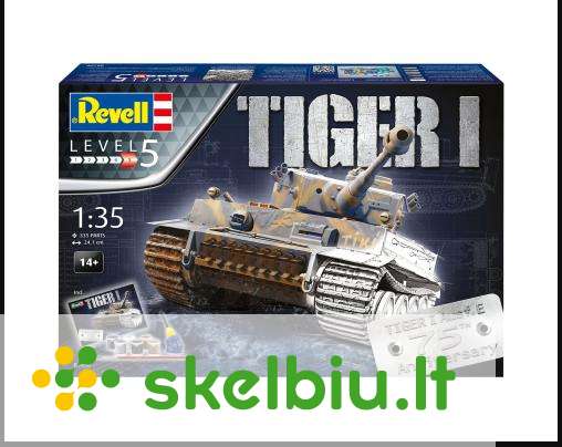 Revell Tiger 1 1:35 neišpakuotas - Skelbiu.lt
